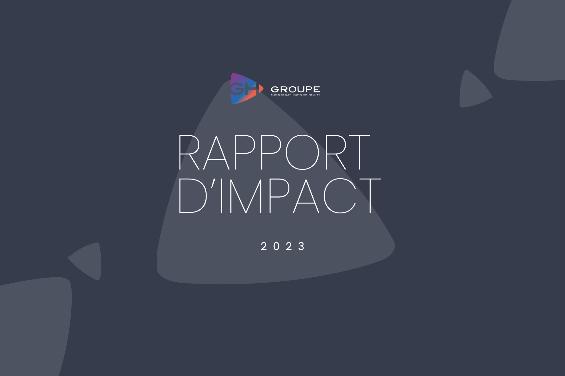 Rapport d'impact 2023 - Le Blog - GH Connective